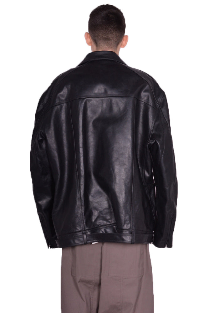 リックオウエンス通販| JUMBO LUKE STOOGES JACKET BLACK SS24 リックオウエンス通販| JUMBO LUKE STOOGES JACKET BLACK SS24